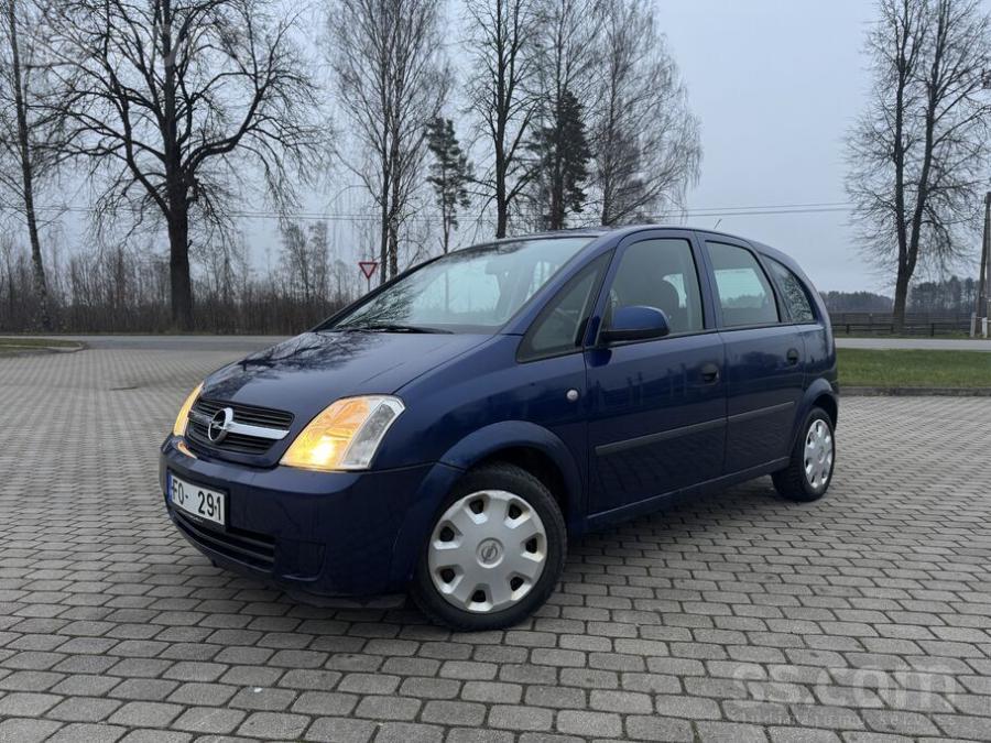 Zils Opel Meriva 2005 Rīga, ar dzinēja tilpumu 1.60 L un nobraukumu 177 tūkst. km par 1450 €, foto 2 vietnē AUTOMOTO.COM.LV