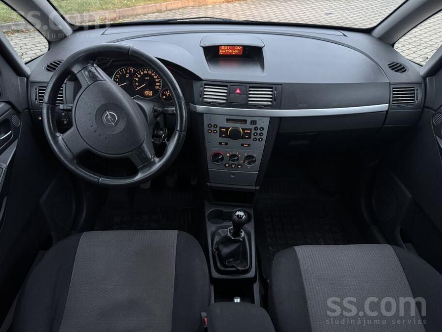Zils Opel Meriva 2005 Rīga, ar dzinēja tilpumu 1.60 L un nobraukumu 177 tūkst. km par 1450 €, foto 6 vietnē AUTOMOTO.COM.LV