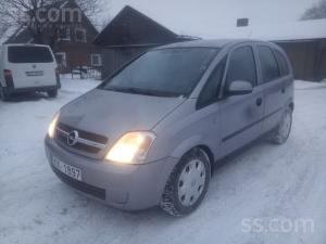 Zils Opel Meriva 2005 Talsi, ar dzinēja tilpumu 1.70 L un nobraukumu 290 tūkst. km par 770 €, foto  vietnē AUTOMOTO.COM.LV