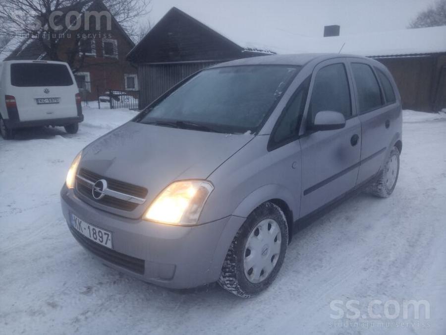 Blue Opel Meriva 2005 in Talsi, with an engine capacity of 1.70 L and mileage of 290 thousand km for 770 €, photo 1 on AUTOMOTO.COM.LV