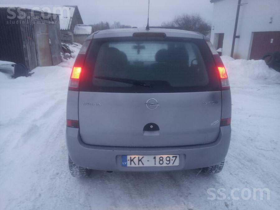 Blue Opel Meriva 2005 in Talsi, with an engine capacity of 1.70 L and mileage of 290 thousand km for 770 €, photo 4 on AUTOMOTO.COM.LV