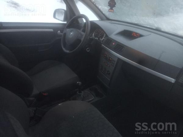 Zils Opel Meriva 2005 Talsi, ar dzinēja tilpumu 1.70 L un nobraukumu 290 tūkst. km par 770 €, foto 7 vietnē AUTOMOTO.COM.LV