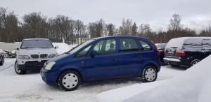 Blue Opel Meriva 2005 in Valmiera, with an engine capacity of 1.70 L and mileage of 30 thousand km for 1450 €, photo 7 on AUTOMOTO.COM.LV