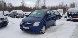 Blue Opel Meriva 2005 in Valmiera, with an engine capacity of 1.70 L and mileage of 30 thousand km for 1450 €, photo 8 on AUTOMOTO.COM.LV