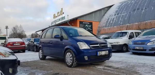 Zils Opel Meriva 2005 Valmiera, ar dzinēja tilpumu 1.40 L un nobraukumu 214 tūkst. km par 1250 €, foto 1 vietnē AUTOMOTO.COM.LV