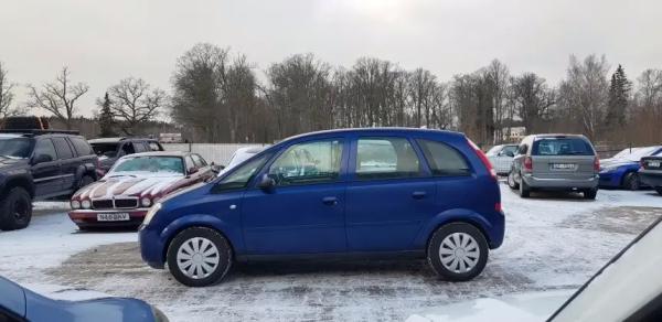 Zils Opel Meriva 2005 Valmiera, ar dzinēja tilpumu 1.40 L un nobraukumu 214 tūkst. km par 1250 €, foto 6 vietnē AUTOMOTO.COM.LV
