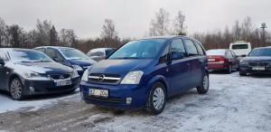 Blue Opel Meriva 2005 in Valmiera, with an engine capacity of 1.40 L and mileage of 214 thousand km for 1250 €, photo 8 on AUTOMOTO.COM.LV