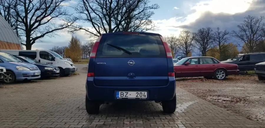 Zils Opel Meriva 2005 Valmiera, ar dzinēja tilpumu 1.40 L un nobraukumu 212 tūkst. km par 1000 €, foto 5 vietnē AUTOMOTO.COM.LV