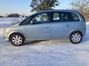 Blue Opel Meriva 2006 in Vilnius, with an engine capacity of 1.60 L and mileage of 205 thousand km for 850 €, photo 6 on AUTOMOTO.COM.LV