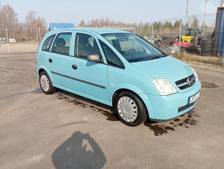 Zils Opel Meriva 2006 Panevēža, ar dzinēja tilpumu 1.60 L un nobraukumu 193 tūkst. km par 1750 €, foto 1 vietnē AUTOMOTO.COM.LV