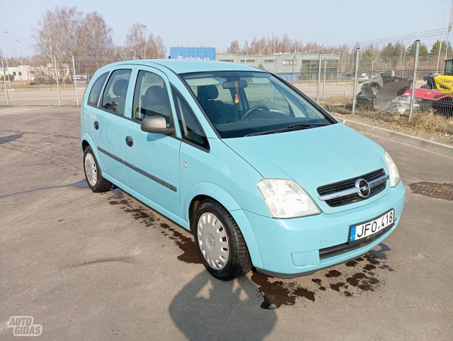 Zils Opel Meriva 2006 Panevēža, ar dzinēja tilpumu 1.60 L un nobraukumu 193 tūkst. km par 1750 €, foto 3 vietnē AUTOMOTO.COM.LV
