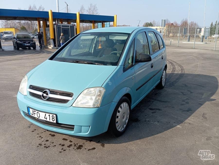Zils Opel Meriva 2006 Panevēža, ar dzinēja tilpumu 1.60 L un nobraukumu 193 tūkst. km par 1750 €, foto 8 vietnē AUTOMOTO.COM.LV