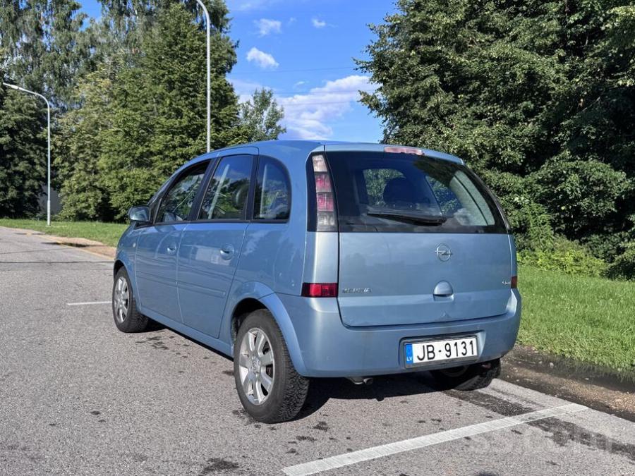 Blue Opel Meriva 2006 in Liepaja, with an engine capacity of 1.30 L and mileage of 261 thousand km for 1750 €, photo 7 on AUTOMOTO.COM.LV