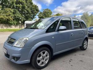 Blue Opel Meriva 2007 in Limbazi, with an engine capacity of 1.60 L and mileage of 251 thousand km for 2850 €, photo  on AUTOMOTO.COM.LV