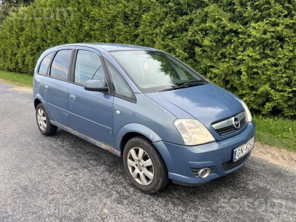 Zils Opel Meriva 2007 Bauska, ar dzinēja tilpumu 1.60 L un nobraukumu 232 tūkst. km par 660 €, foto 6 vietnē AUTOMOTO.COM.LV