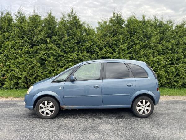 Zils Opel Meriva 2007 Bauska, ar dzinēja tilpumu 1.60 L un nobraukumu 232 tūkst. km par 660 €, foto 7 vietnē AUTOMOTO.COM.LV