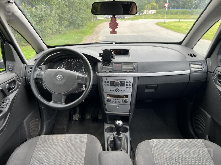 Синий Опель Мерива 2007 в Бауска, объемом двигателя 1.60 л и пробегом 232 тыс. км за 660 €, фото 11 на AUTOMOTO.COM.LV