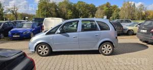 Blue Opel Meriva 2007 in Valmiera, with an engine capacity of 1.70 L and mileage of 368 thousand km for 1400 €, photo 6 on AUTOMOTO.COM.LV