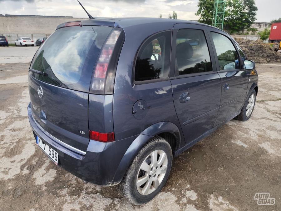 Zils Opel Meriva 2007 Klaipėda, ar dzinēja tilpumu 1.80 L un nobraukumu 175 tūkst. km par 1250 €, foto 5 vietnē AUTOMOTO.COM.LV