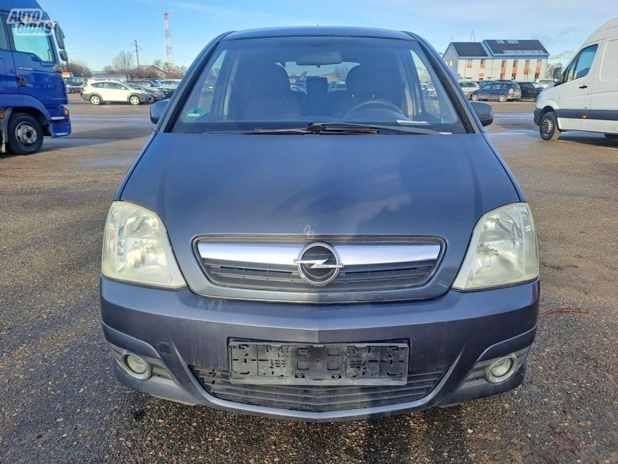 Blue Opel Meriva 2008 in Alytus, with an engine capacity of 1.60 L and mileage of 219 thousand km for 1400 €, photo 2 on AUTOMOTO.COM.LV