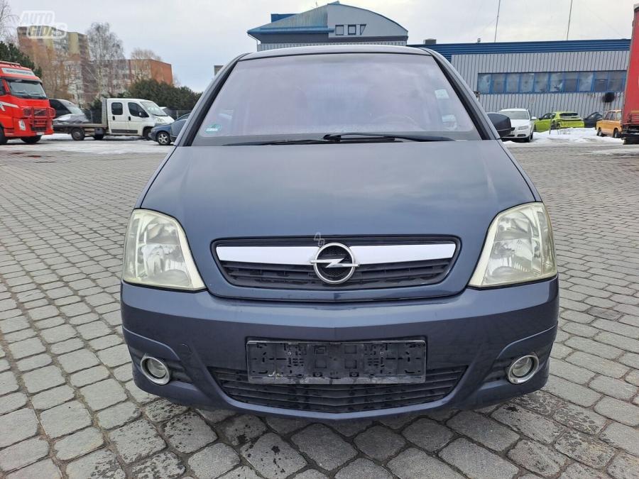 Blue Opel Meriva 2008 in Alytus, with an engine capacity of 1.60 L and mileage of 219 thousand km for 1300 €, photo 2 on AUTOMOTO.COM.LV