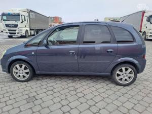 Blue Opel Meriva 2008 in Alytus, with an engine capacity of 1.60 L and mileage of 219 thousand km for 1300 €, photo 8 on AUTOMOTO.COM.LV