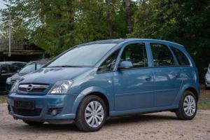 Blue Opel Meriva 2008 in Grobiņa, with an engine capacity of 1.60 L and mileage of 203 thousand km for 2690 €, photo 4 on AUTOMOTO.COM.LV