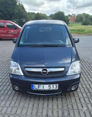 Blue Opel Meriva 2008 in Klaipeda, with an engine capacity of 1.60 L and mileage of 230 thousand km for 1600 €, photo  on AUTOMOTO.COM.LV