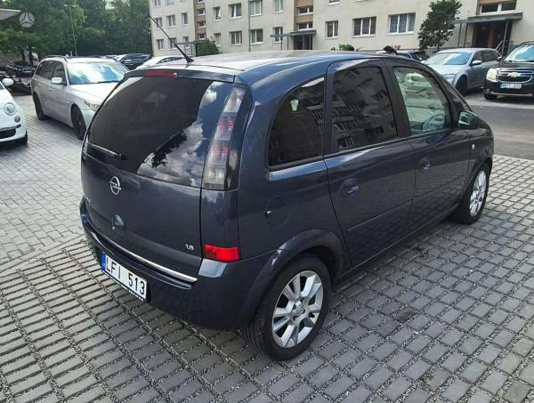 Blue Opel Meriva 2008 in Klaipeda, with an engine capacity of 1.60 L and mileage of 230 thousand km for 1600 €, photo 5 on AUTOMOTO.COM.LV