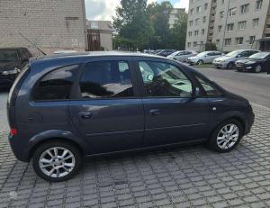 Blue Opel Meriva 2008 in Klaipeda, with an engine capacity of 1.60 L and mileage of 230 thousand km for 1600 €, photo 6 on AUTOMOTO.COM.LV