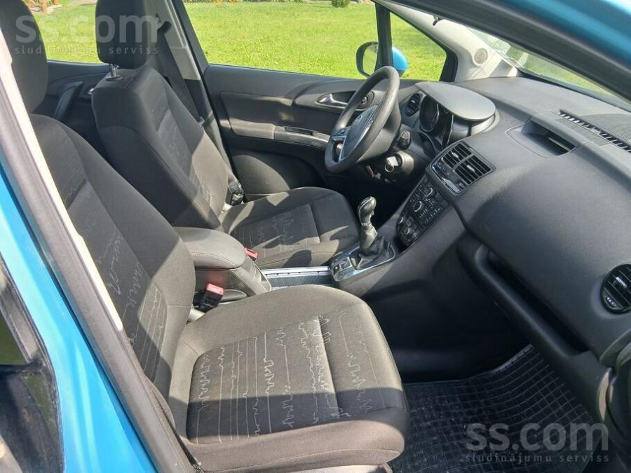 Zils Opel Meriva 2010 Saldus, ar dzinēja tilpumu 1.30 L un nobraukumu 224 tūkst. km par 1600 €, foto 8 vietnē AUTOMOTO.COM.LV