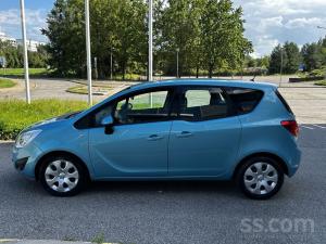 Blue Opel Meriva 2010 in Riga, with an engine capacity of 1.30 L and mileage of 220 thousand km for 2300 €, photo 7 on AUTOMOTO.COM.LV