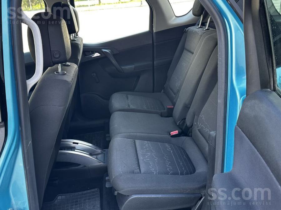 Blue Opel Meriva 2010 in Riga, with an engine capacity of 1.30 L and mileage of 220 thousand km for 2300 €, photo 14 on AUTOMOTO.COM.LV