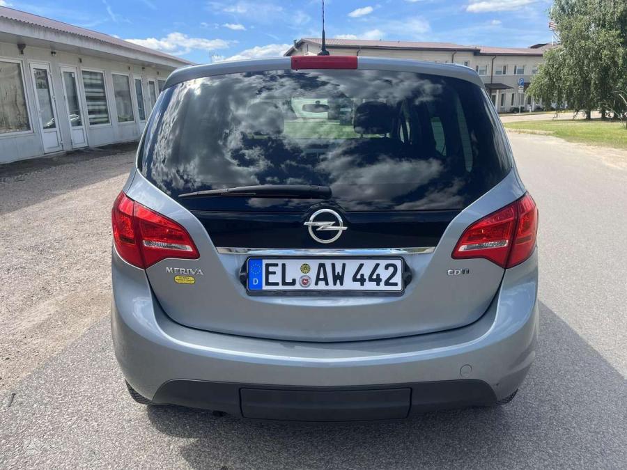 Zils Opel Meriva 2011 Viļņa, ar dzinēja tilpumu 1.70 L un nobraukumu 120 tūkst. km par 4150 €, foto 7 vietnē AUTOMOTO.COM.LV