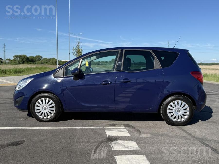 Синий Опель Мерива 2011 в Лиепая, объемом двигателя 1.40 л и пробегом 203 тыс. км за 4350 €, фото 7 на AUTOMOTO.COM.LV
