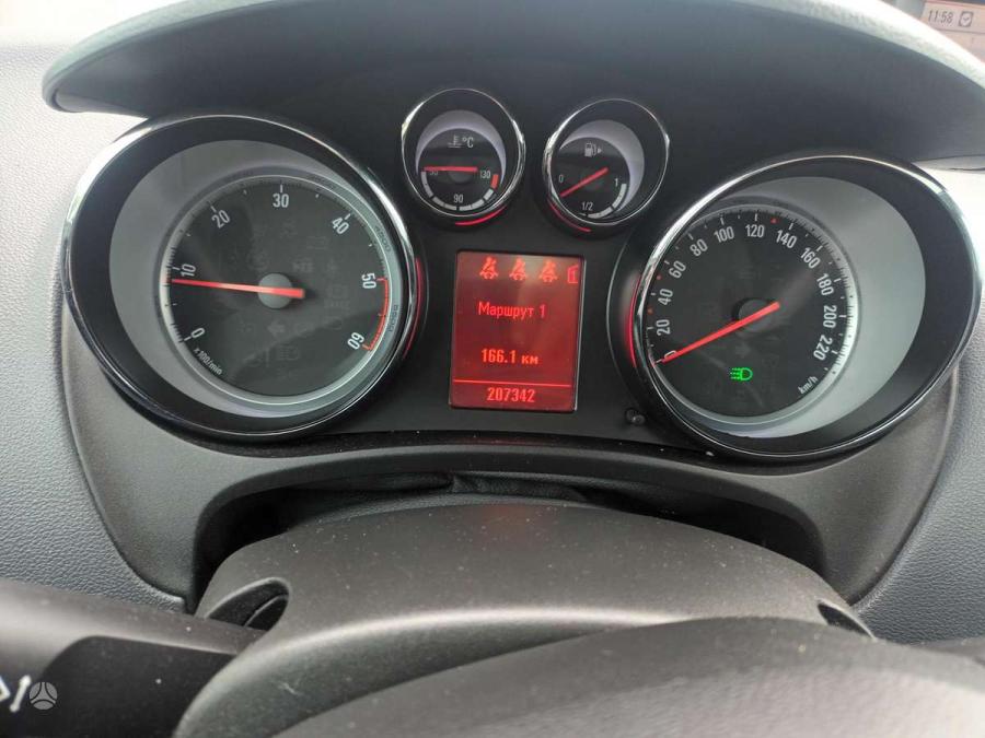 Zils Opel Meriva 2011 Tauragė, ar dzinēja tilpumu 1.70 L un nobraukumu 202 tūkst. km par 2700 €, foto 8 vietnē AUTOMOTO.COM.LV