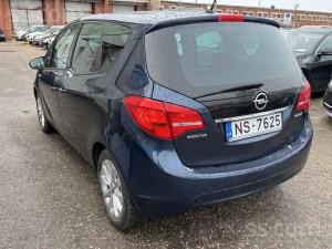 Blue Opel Meriva 2012 in Daugavpils, with an engine capacity of 1.70 L and mileage of 0 thousand km for 4850 €, photo 4 on AUTOMOTO.COM.LV