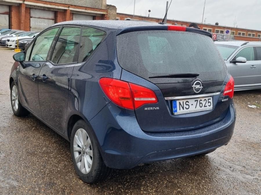 Blue Opel Meriva 2012 in Riga, with an engine capacity of 1.70 L and mileage of 255 thousand km for 4850 €, photo 13 on AUTOMOTO.COM.LV