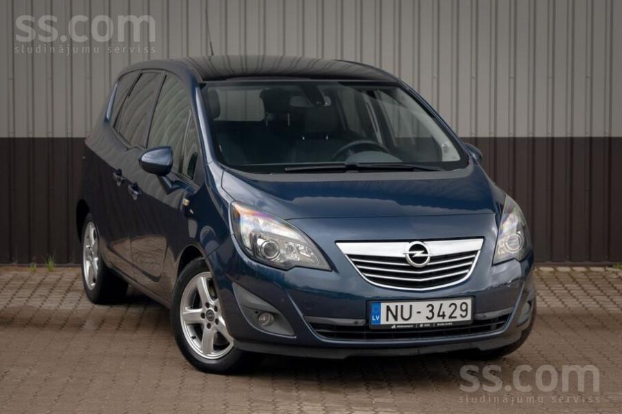 Zils Opel Meriva 2012 Talsi, ar dzinēja tilpumu 1.70 L un nobraukumu 267 tūkst. km par 4490 €, foto 1 vietnē AUTOMOTO.COM.LV