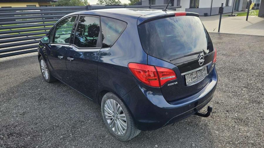 Zils Opel Meriva 2012 Kauņa, ar dzinēja tilpumu 1.70 L un nobraukumu 252 tūkst. km par 2750 €, foto 3 vietnē AUTOMOTO.COM.LV