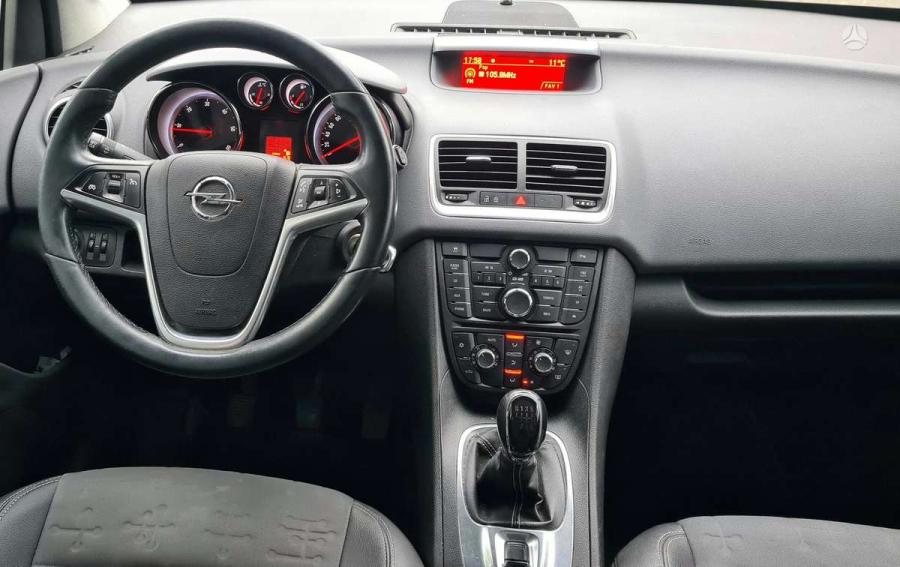 Zils Opel Meriva 2012 Kauņa, ar dzinēja tilpumu 1.70 L un nobraukumu 252 tūkst. km par 2750 €, foto 7 vietnē AUTOMOTO.COM.LV