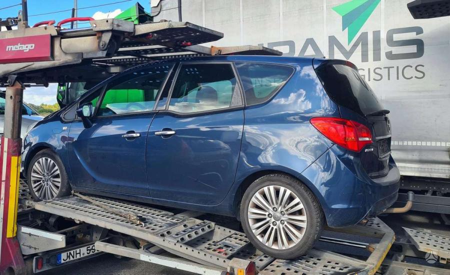 Zils Opel Meriva 2012 Kauņa, ar dzinēja tilpumu 1.70 L un nobraukumu 252 tūkst. km par 2750 €, foto 16 vietnē AUTOMOTO.COM.LV