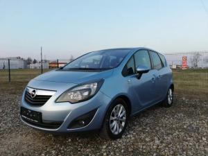 Blue Opel Meriva 2013 in Saldus, with an engine capacity of 1.40 L and mileage of 231 thousand km for 5300 €, photo  on AUTOMOTO.COM.LV