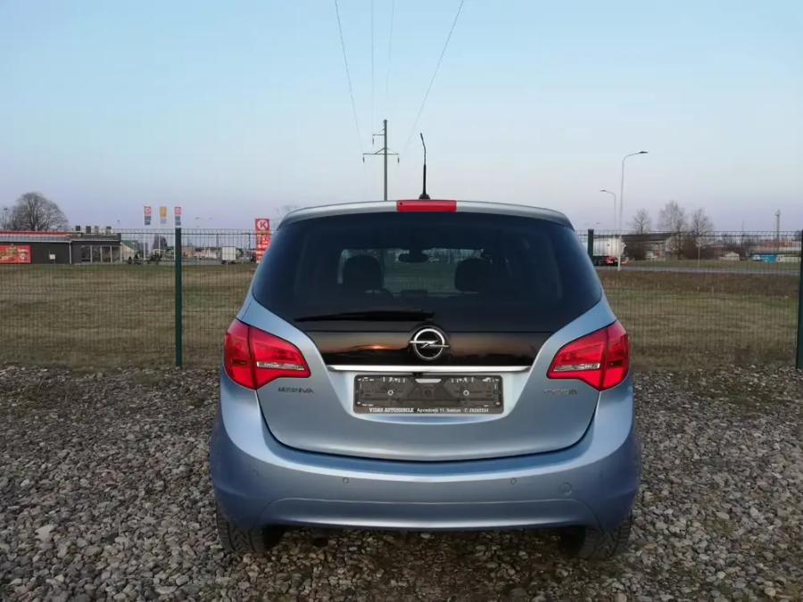 Zils Opel Meriva 2013 Saldus, ar dzinēja tilpumu 1.40 L un nobraukumu 231 tūkst. km par 5300 €, foto 7 vietnē AUTOMOTO.COM.LV