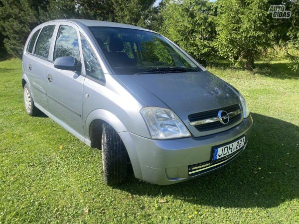 Синий Опель Мерива 2003 в Купишкис, объемом двигателя 1.60 л и пробегом 132 тыс. км за 600 €, фото 3 на AUTOMOTO.COM.LV