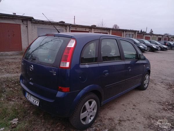 Blue Opel Meriva 2004 in Klaipeda, with an engine capacity of 1.60 L and mileage of 243 thousand km for 950 €, photo 4 on AUTOMOTO.COM.LV