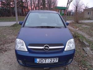 Blue Opel Meriva 2004 in Klaipeda, with an engine capacity of 1.60 L and mileage of 243 thousand km for 950 €, photo 7 on AUTOMOTO.COM.LV