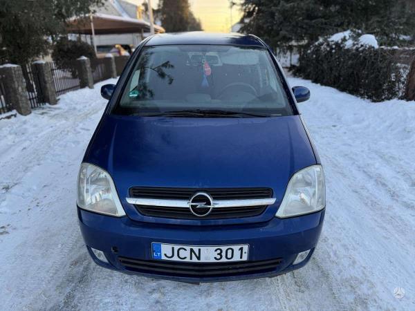 Blue Opel Meriva 2004 in Kaunas, with an engine capacity of 1.69 L and mileage of 225 thousand km for 1350 €, photo 3 on AUTOMOTO.COM.LV