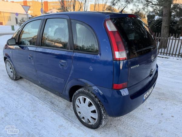 Blue Opel Meriva 2004 in Kaunas, with an engine capacity of 1.70 L and mileage of 225 thousand km for 950 €, photo 10 on AUTOMOTO.COM.LV
