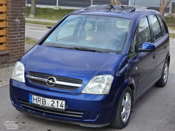 Blue Opel Meriva 2004 in Radviliskis, with an engine capacity of 1.70 L and mileage of 202 thousand km for 650 €, photo 1 on AUTOMOTO.COM.LV